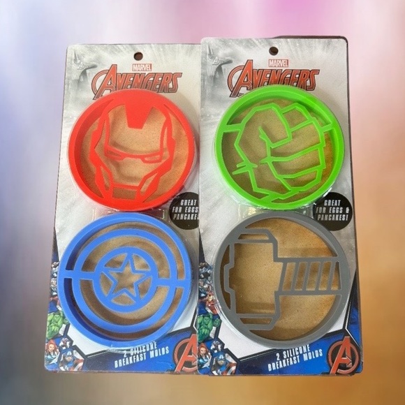 Kitchen | New Marvel Advengers Silicone Breakfast Molds | Poshmark
